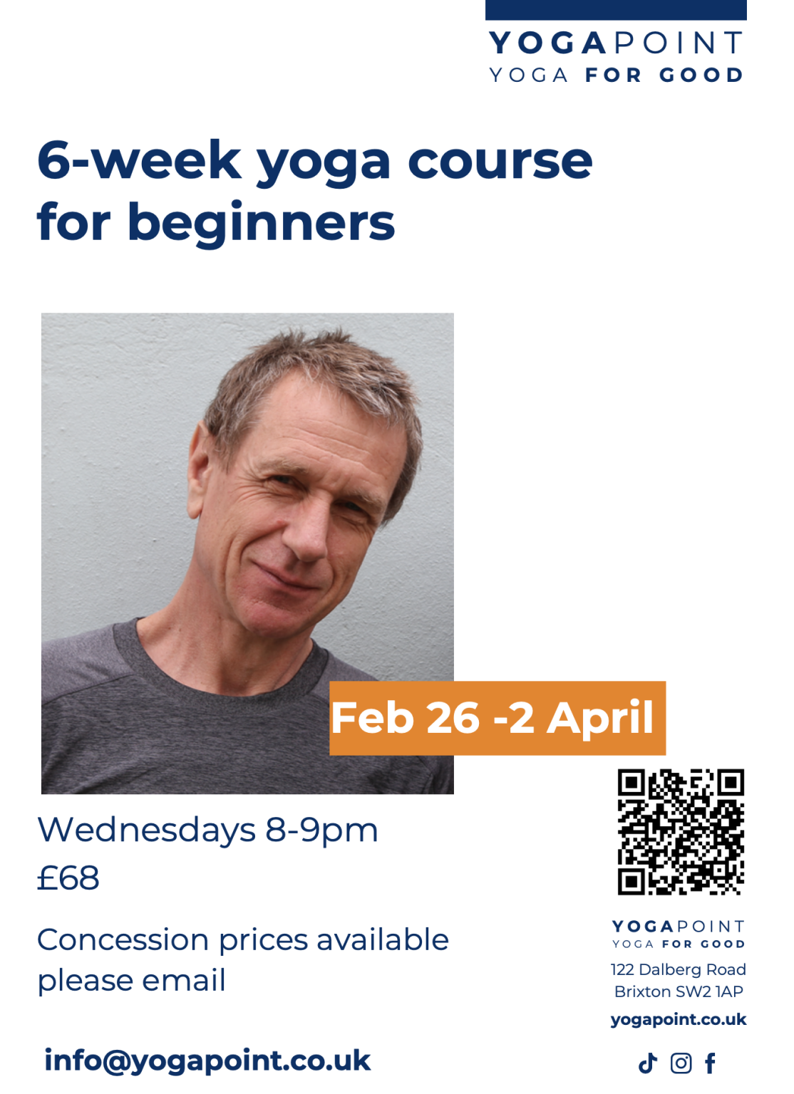 6-week yoga course for complete beginners at Yoga Point Brixton - Herne ...